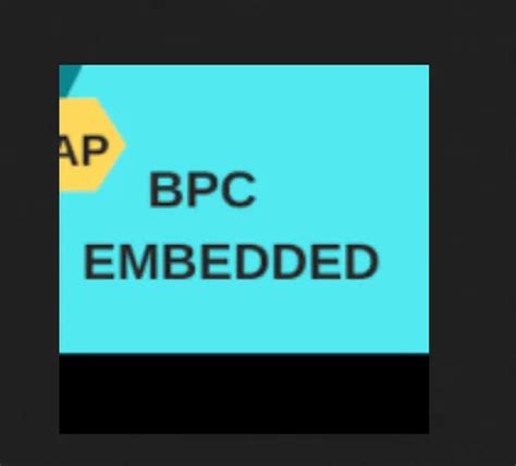 Sap Bpc Embedded Training Course In Hyderabad Id