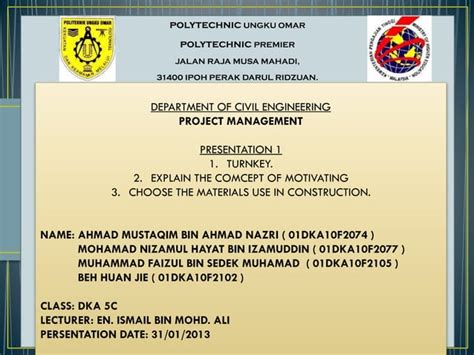 Projent Management Ppt