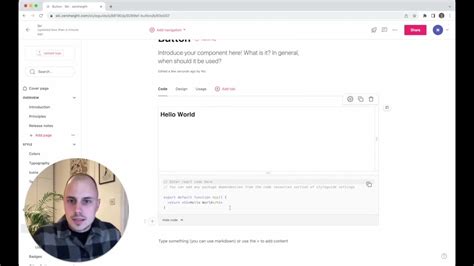 Zeroheight Can Render React Components Video Designsystemsmedia
