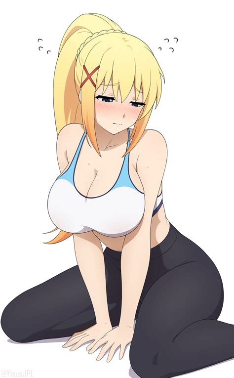 Darkness Kono Subarashii Sekai Ni Shukufuku Wo Drawn By Yisusjpl