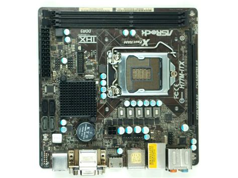 Asrock H77m Itx Motherboard Lga 1155 Ddr3