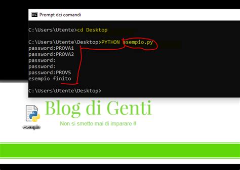 While Python Blog Di Genti