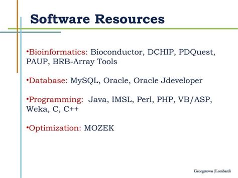 Biostatistics And Bioinformatics Ppt
