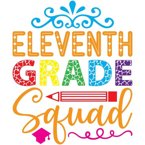 Eleventh Grade Squad 14836784 Vector Art At Vecteezy