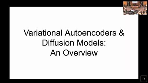 2022 10 Variational Autoencoders And Diffusion Models Tim Salimans Youtube
