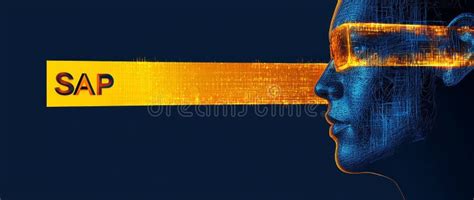 SAP Software For Automating Business Processes Depicted As A