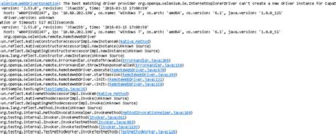Selenium Grid Not Working In Internet Explorer 11 Stack Overflow