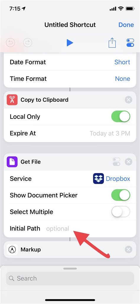 “initial path” bugged with dropbox r shortcuts