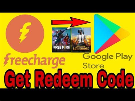 How To Get Redeem Code From FreeCharge For Google Playstore