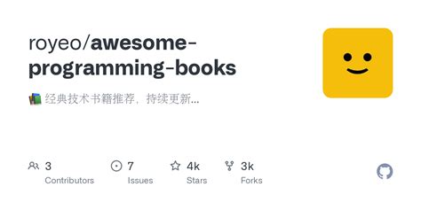 Issues Royeo Awesome Programming Books GitHub