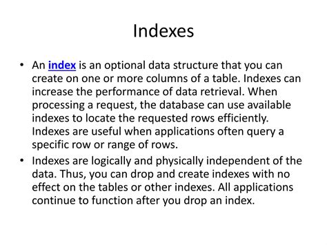 Introduction To Oracle Database Basic Concepts PPT