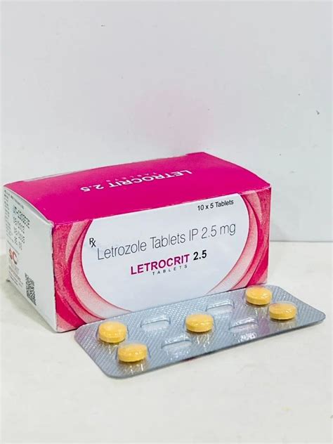 Letrozole 25 Mg Tablets At ₹ 8501box Manimajra Id 2852565656630