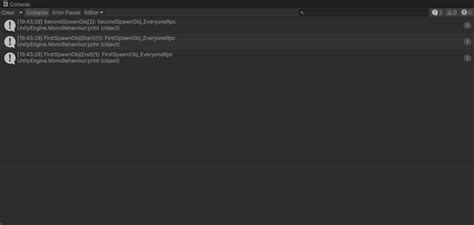 Calling Rpc In Onnetworkspawn Causes Timing Issues On The Client Side Unity Engine Unity