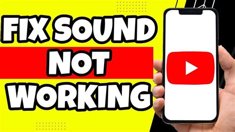 How Fix YouTube Sound Not Working On Android YouTube