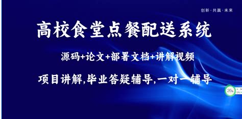 基于springbootvueandroid的高校食堂点餐配送系统设计和实现源码lw部署讲解 Csdn博客