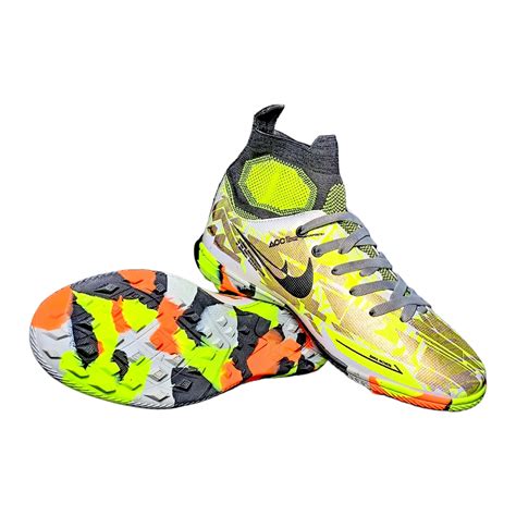 کفش فوتبال پسرانه استوک ریز جورابی ساقدار نایک مشکی تبریز واک