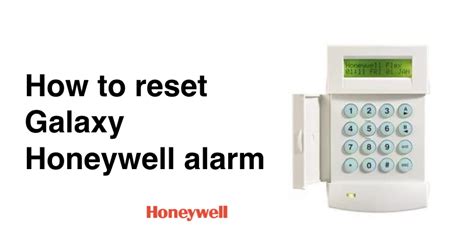 How To Reset ADT Honeywell Galaxy AMCO S Smart Security Guide