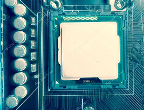 Abstract Modern Cpu Stock Photo Nikkytok