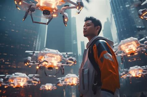 Premium Photo An Artificial Intelligence Scientist Training A Sw 00376 02