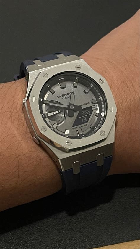 Gshock Gm2100 Casioak W Ap Mod Kit Mens Fashion Watches