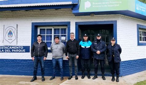 Funcionarios de la secretaría de Seguridad y jefes policiales