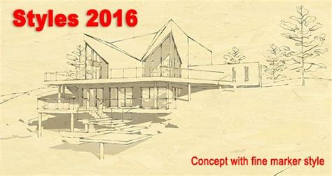 Styles Sketchup 3d Rendering Tutorials By Sketchupartists Style