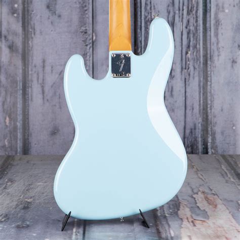 Fender Gold Foil Jazz Bass Sonic Blue Guitars Bass Replay Guitar