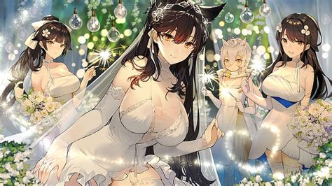 Online Crop HD Wallpaper Azur Lane Atago Azur Lane Choukai Azur