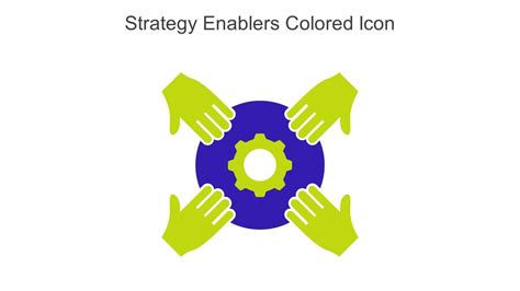 Strategy Enablers Colored Icon In Powerpoint Pptx Png And Editable Eps
