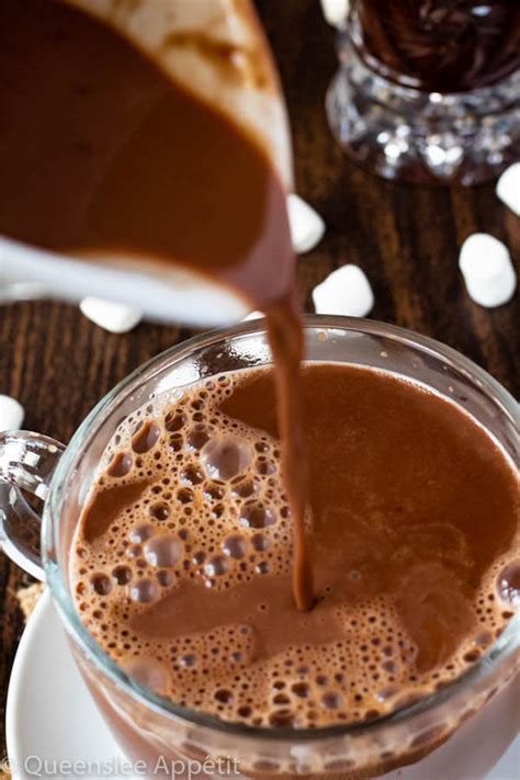 Best Ever Hot Chocolate Recipe Queenslee Appétit