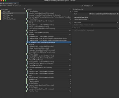 Input Actions To Use Mrtk3 With Polyspatial On Visionos Unity Engine Unity Discussions