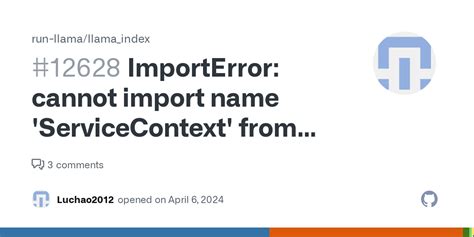 Importerror Cannot Import Name Servicecontext From Llamaindex