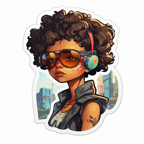 Qué Chica Linda Vector Premium