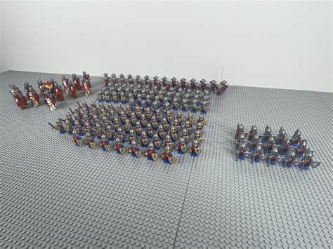 Light Calvary 14 Light Infantry 59 Heavy Infantry 43 Long Bowman 27 Pikeman 15 R Legocastles