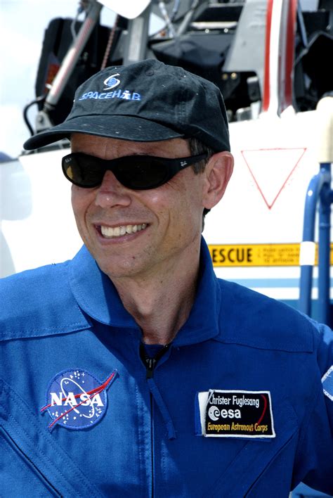 Esa Christer Fuglesang Arrives At Ksc For Final Preflight Training
