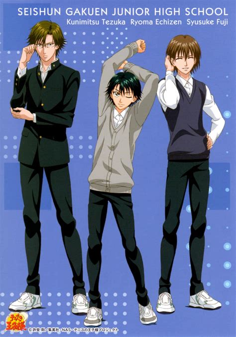 Prince Of Tennis Ryoma Echizen Kunimitsu Tezuka Shusuke Fuji
