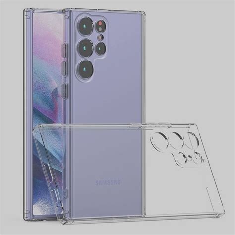 Capa Hybrid Anti Impacto Para Samsung Galaxy S22 Ultra Transparente