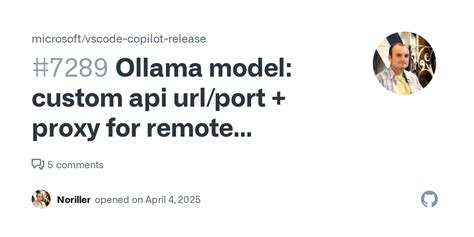 Ollama Model Custom Api Urlport Proxy For Remote Environment