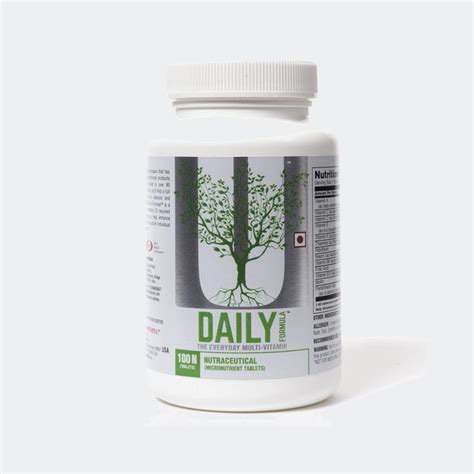 Universal Nutrition Daily Formula 100 Tabs Multi Vitamin Micronutrien — Proteify