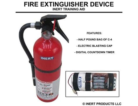 Fire Extinguisher Device Ied Mkds Training