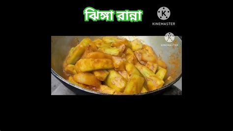 সাজনা ছোরোshort একদম কমমশলার পাতলা ঝিঙ্গারান্নার রেসিপি Jhinga Jhol