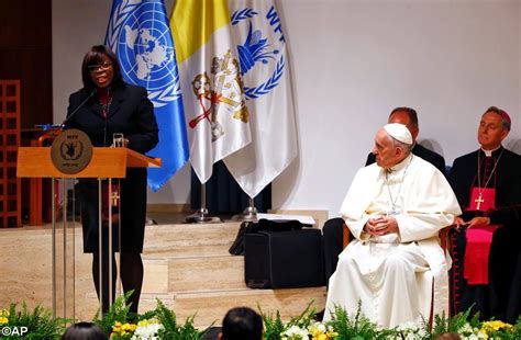 PICHA KADHAA ZA PAPA FRANCIS ALIPOZURU MPANGO WA CHAKULA WA UMOJA WA