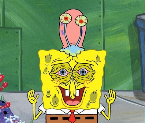 Most Disturbing Closeup You Have R Spongebob