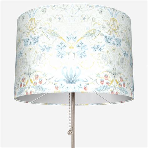 William Morris Strawberry Thief Linen And Plum Easy Fit Lamp Shade