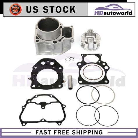 Big Bore Cylinder Piston Gasket Top End Kit For Honda 07 18 Trx 420