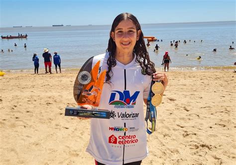 Sofia Duailibe aumenta coleção de conquistas na Copa Brasil de Águas Abertas O Imparcial