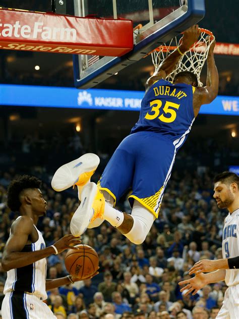 Warriors' Kevin Durant, Klay Thompson ensure win over Magic