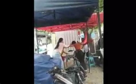 Viral Perempuan Di Sidrap Terlibat Perkelahian Diduga Berebut Suami