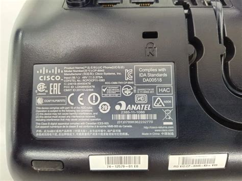 Cisco Unified IP Phone 8945 At 650 Cisco Voip Phone In Pune ID 2856010718248