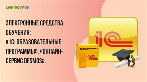 Видеолекция «Электронные средства обучения «1С Образовательные программы «Онлайн сервис Desmos«